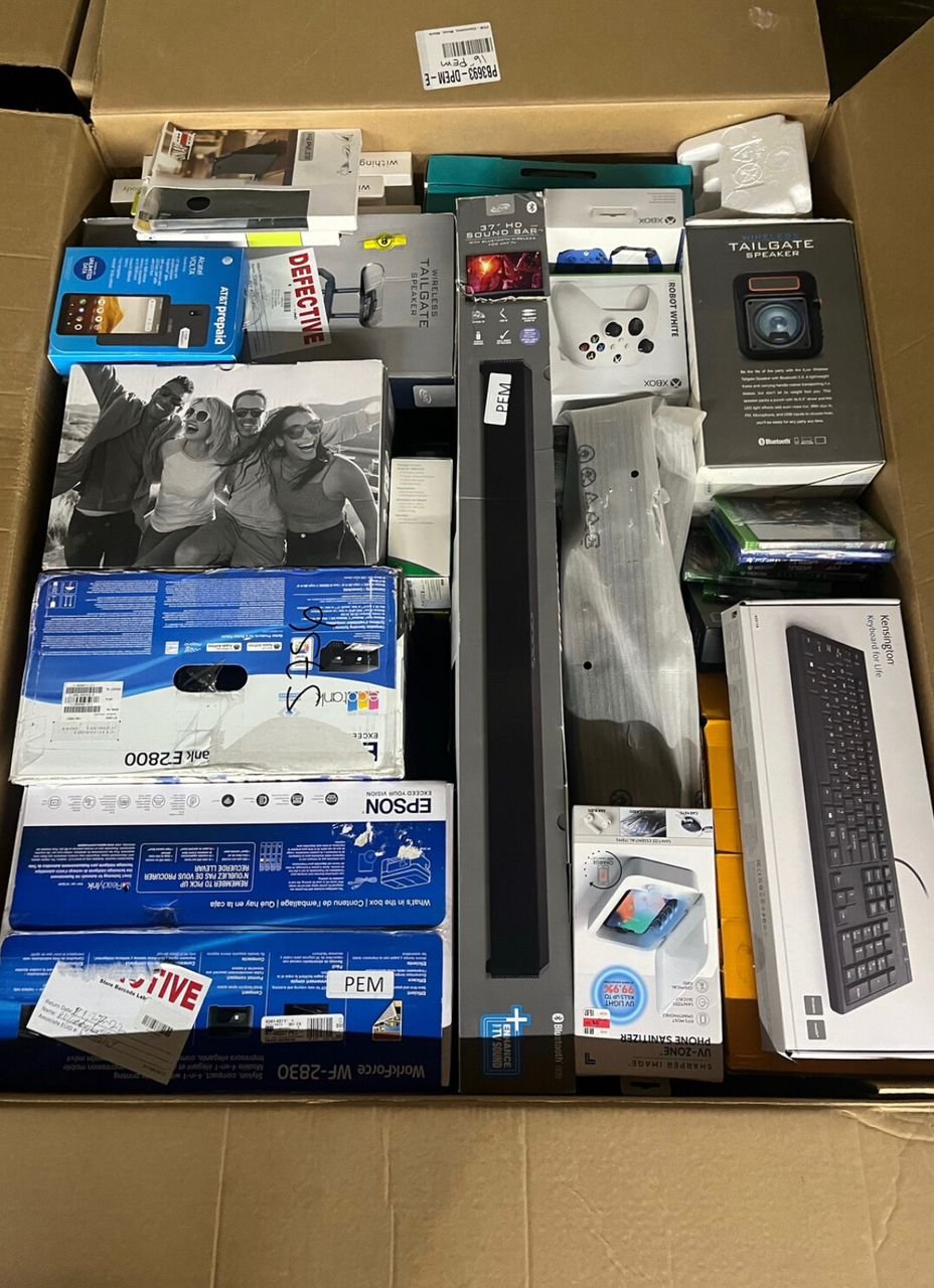 ELECTRONICS MYSTERY BOX - Pallets Liquidation
